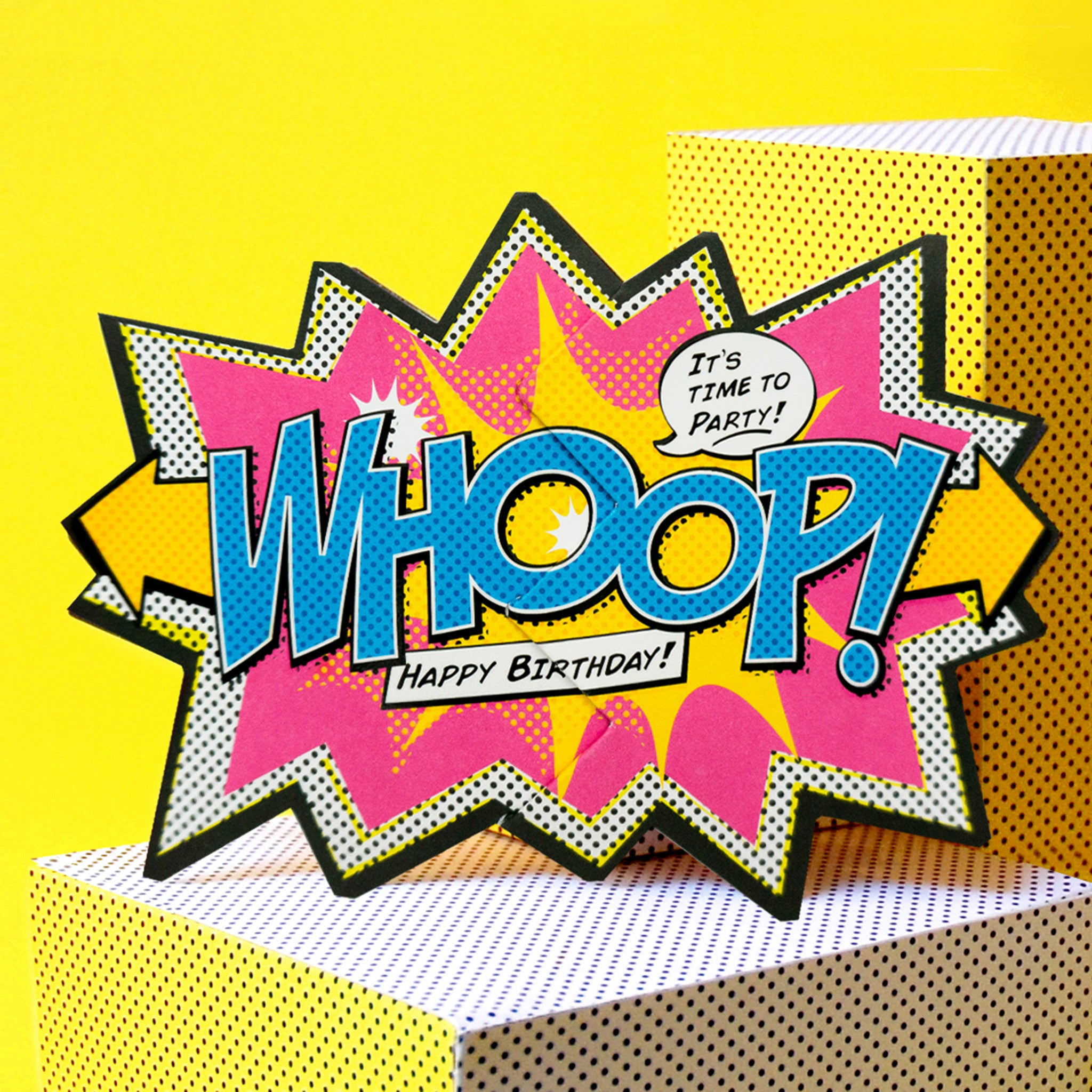 'Whoop' Action Card – My Design Collections