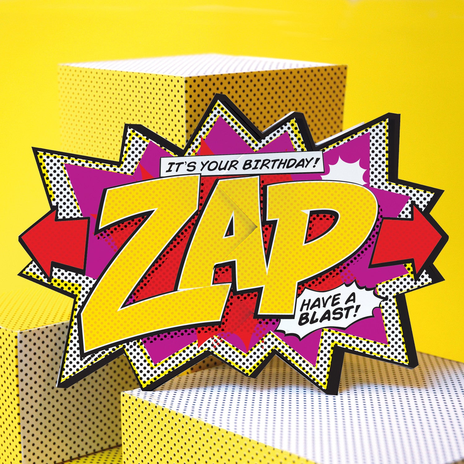 'Zap' Action Card – My Design Collections